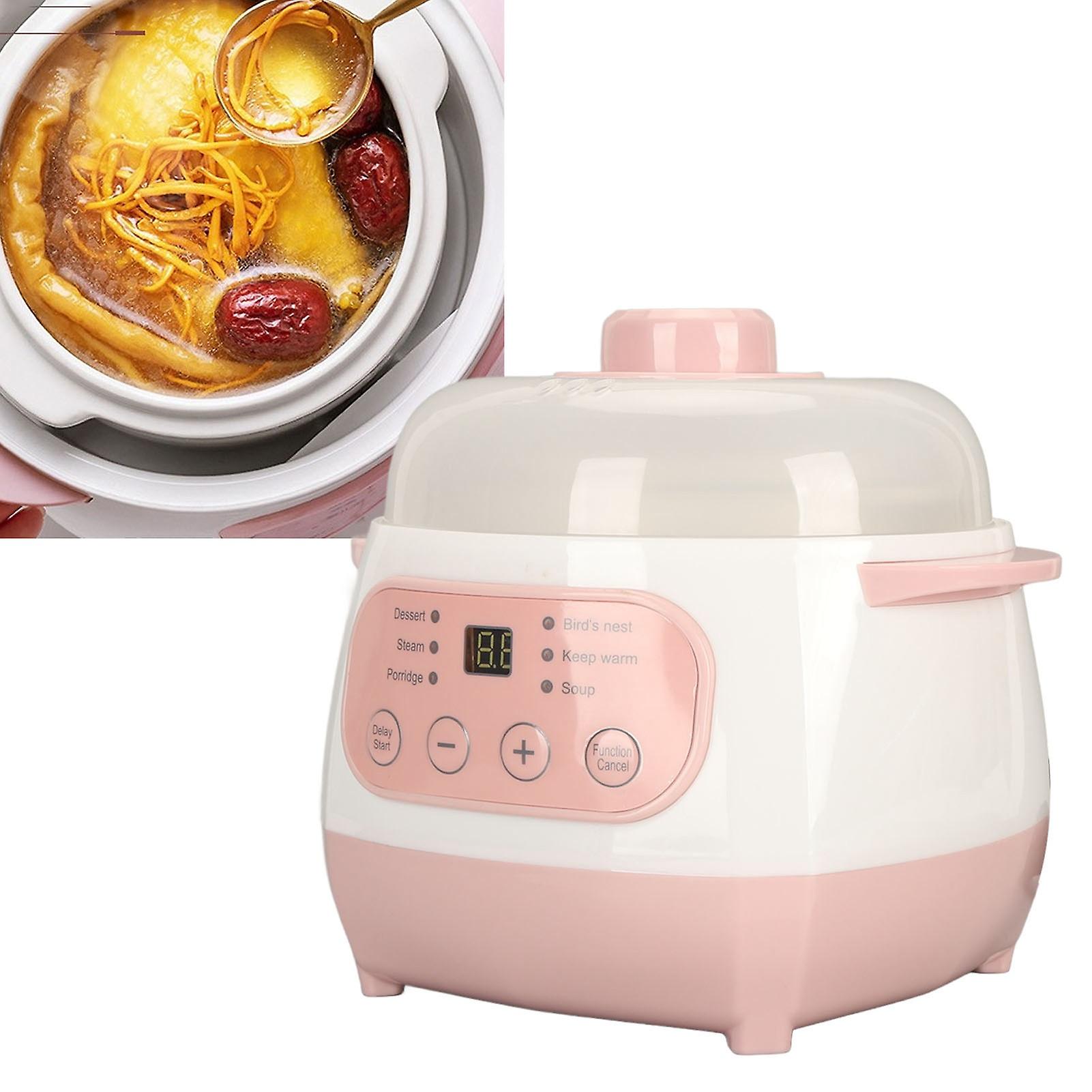 Electric Stew Pot 1L 200W Anti Dry Burn Safe Intelligent Electric ...