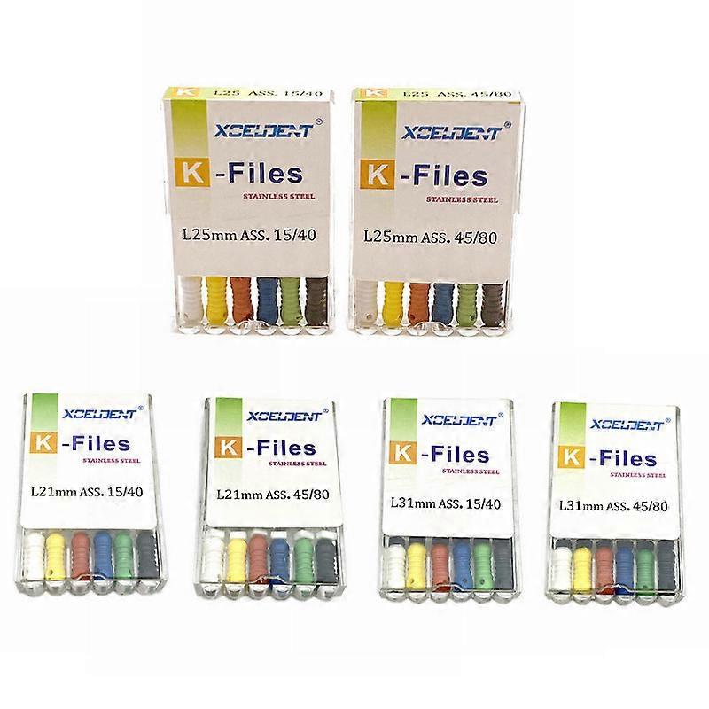 Dental K/h/s/r Files Root Canal Files Plugger Spreader Dental K Reamer ...