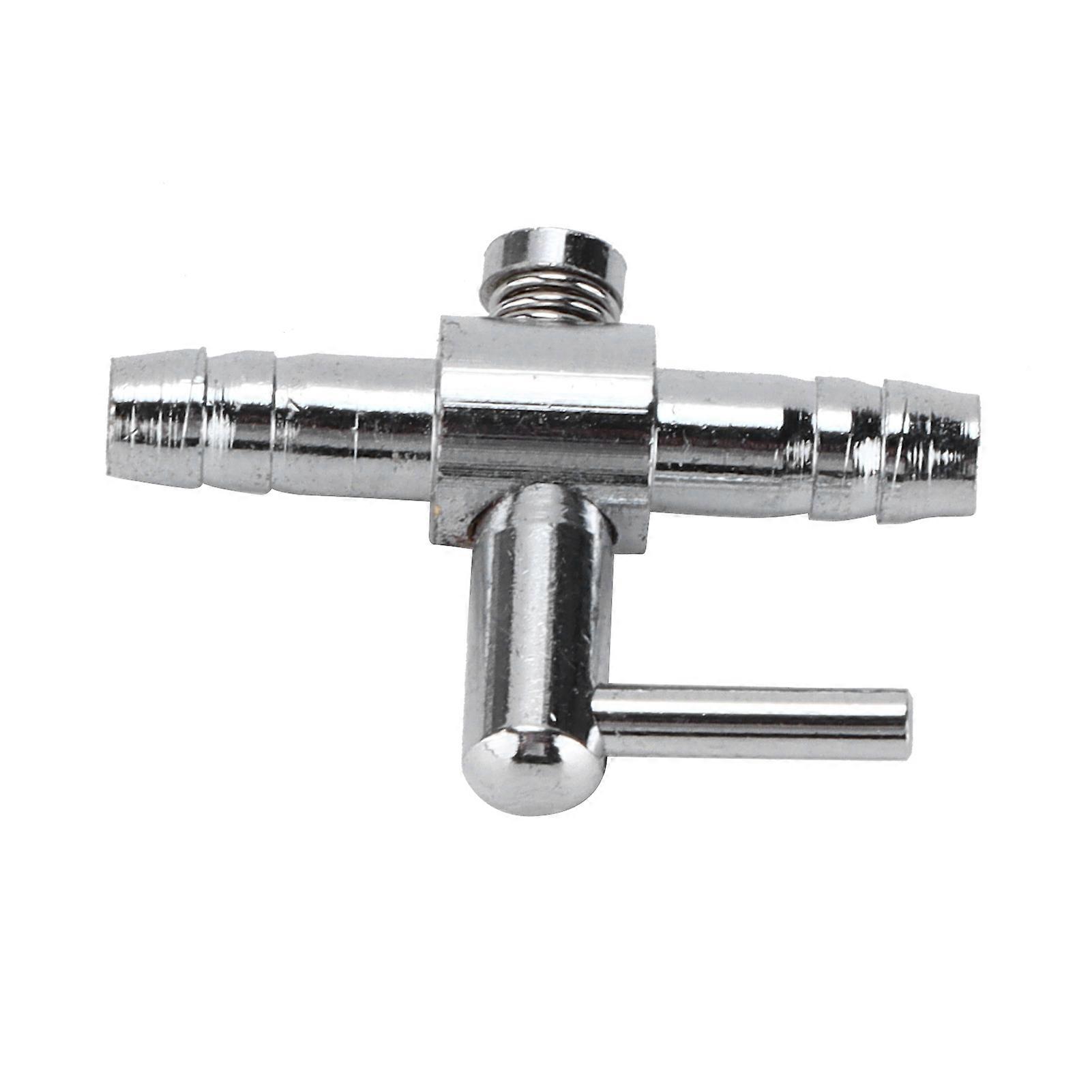 5 Pcs Aquarium Air Valve One Way Stainless Steel Flow Control Lever ...