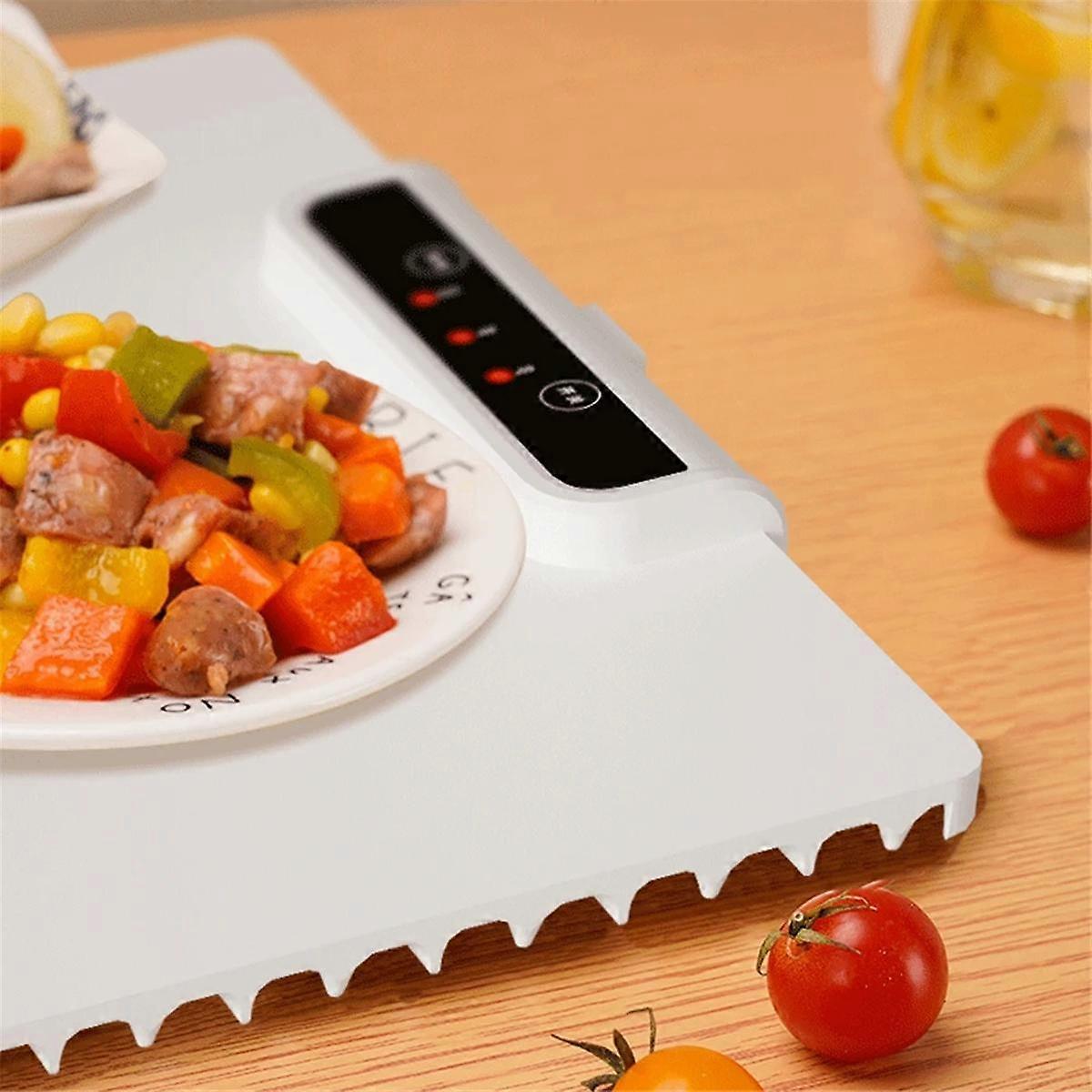 Electric Heating Tray with Adjustable Temperature Folding Warming ...