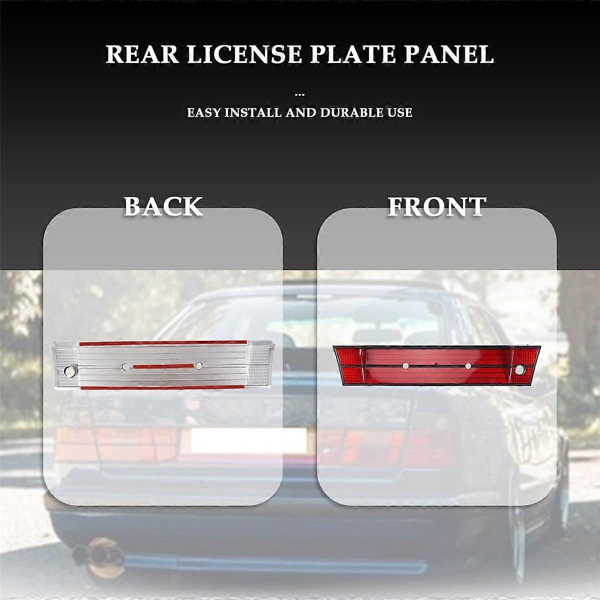 Car Rear License Plate Panel Bracket Frame Rear Number Frame for- 5 ...