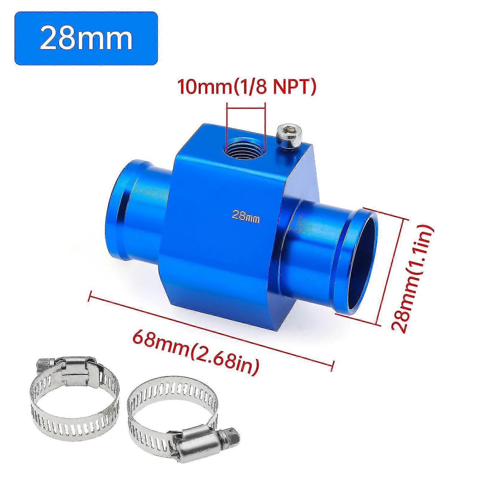 Water Temp Temperature Joint Pipe Sensor Gauge Radiator Hose Adapter ...