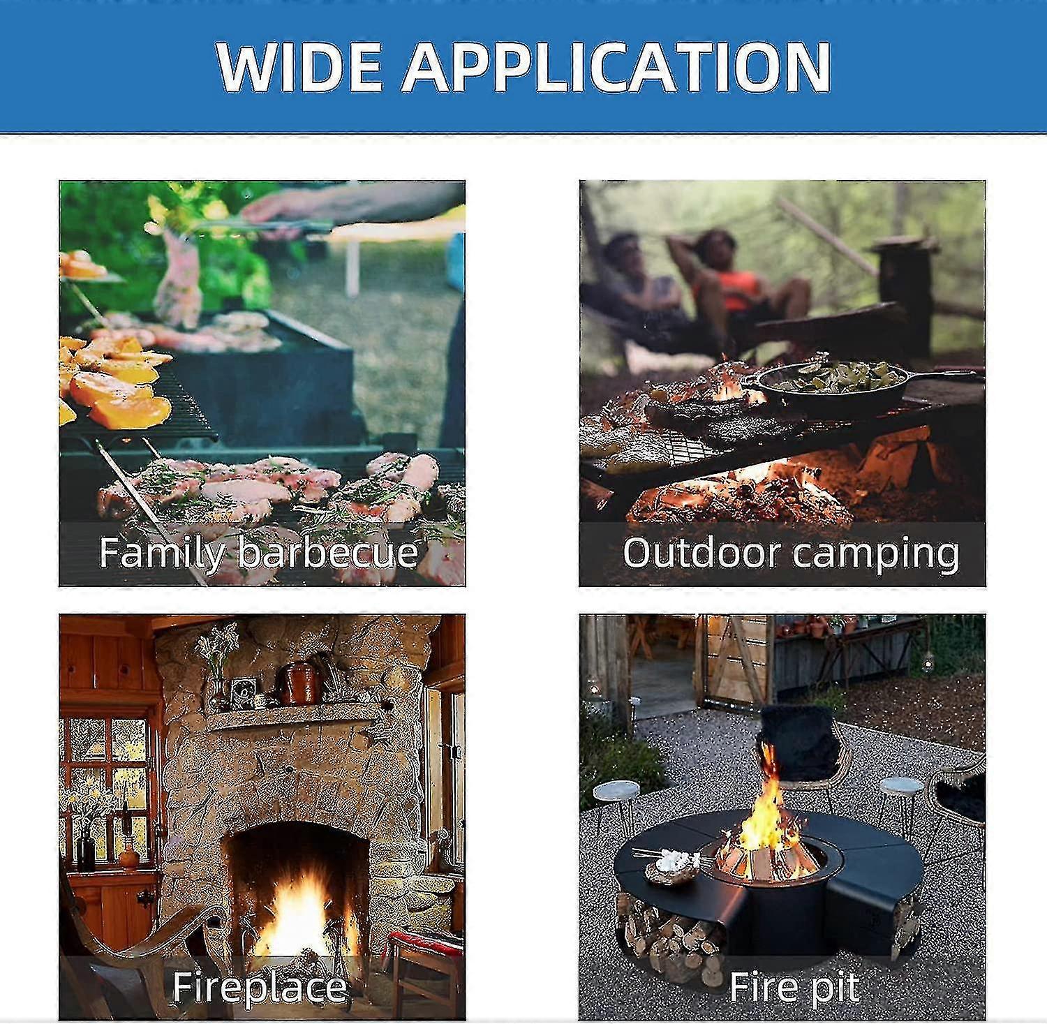 Electric Bellows Fireplace Tools Fan Bellows Fire Wood Stove Blower ...