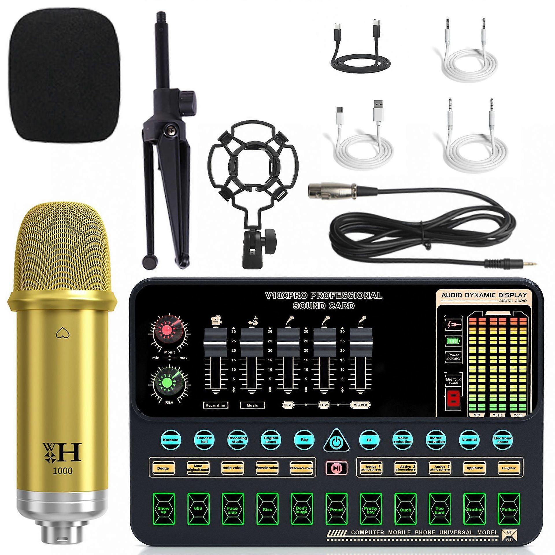 Live broadcast microphone BM800 complete set of computer karaoke ...