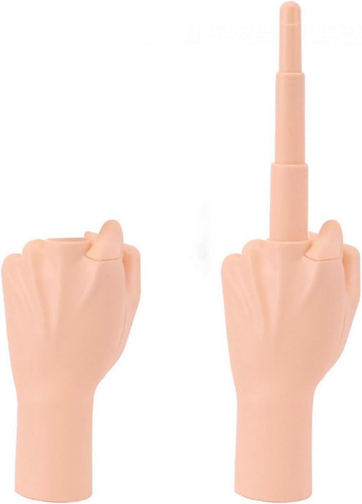 Collapsible Middle Finger, Retractable Middle Finger, Extendable Middle ...