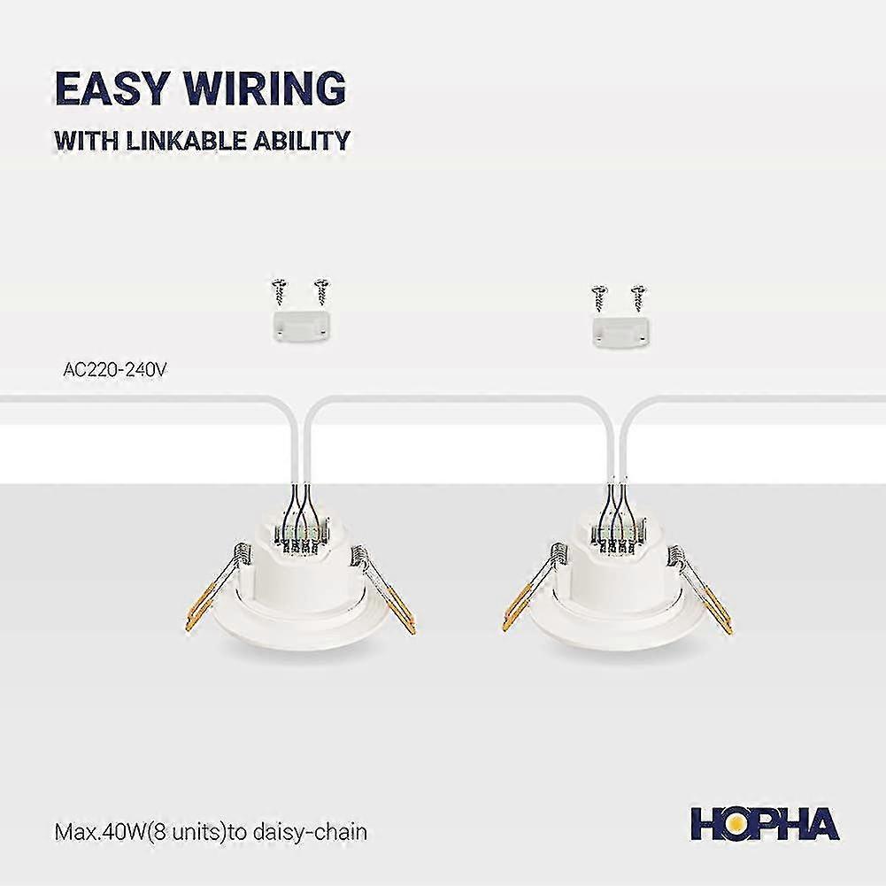 Ip65 Led Recessed Downlights For Bathroom, Kitchen, Bedroom, Outdoor ...