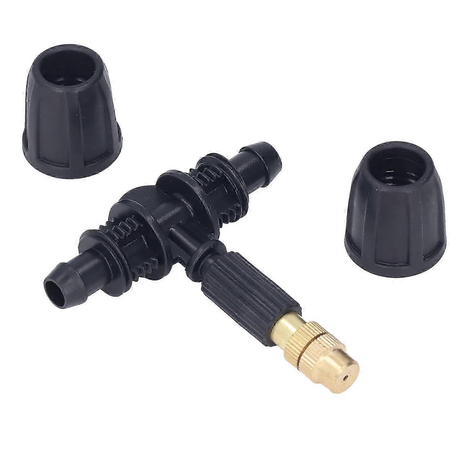 10Pcs Copper Atomizing Nozzles 8/11mm Adjustable Gardening Atomizing ...