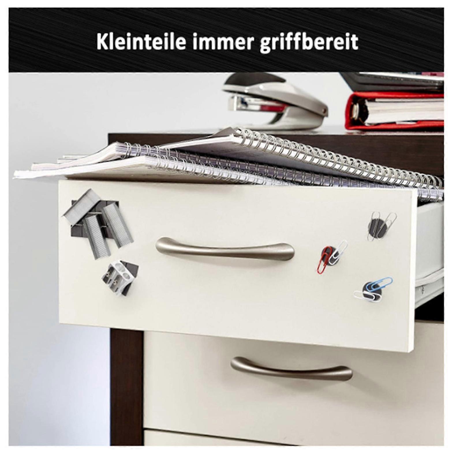 Round Magnets With Adhesive Backing 100 Pcs Flexible Self Adhesive ...