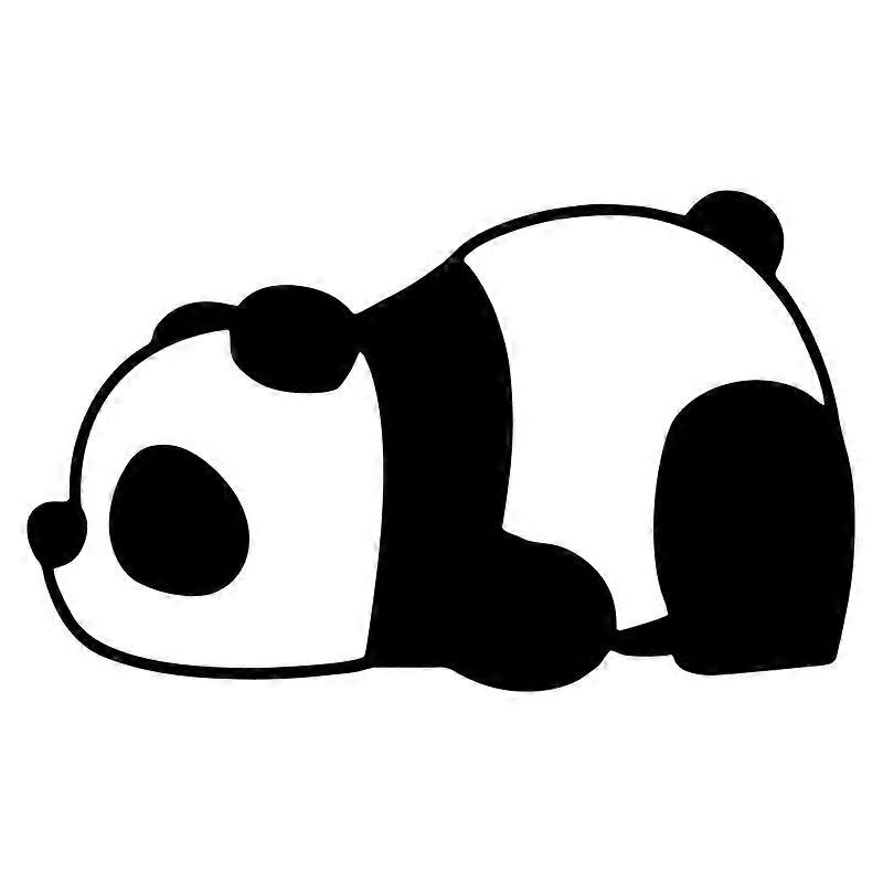 BLKUOPAR Peeking Panda Car Stickers Vinyl ATV Creative Decal Cute ...