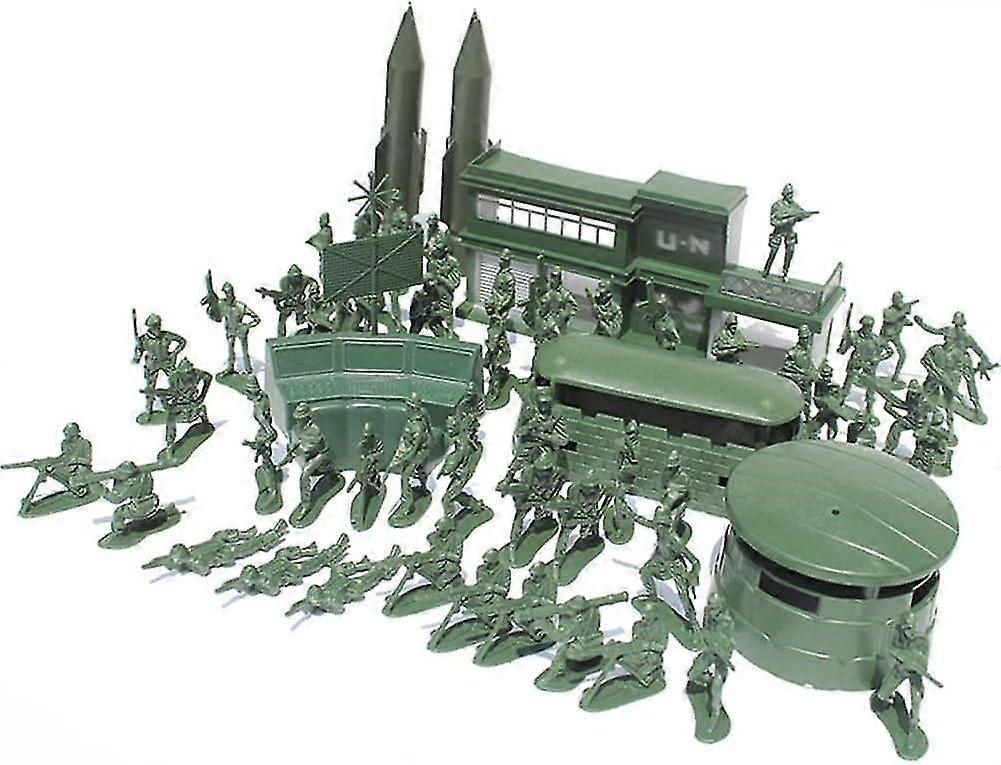 56pcs Military Figures Toys, 5cm Soldier Figures Army Figures Military Soldiers Toys For Kids ...
