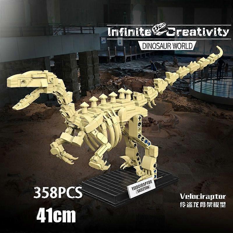 Jurassic Dinosaur Building Block Series Archaeological Skeleton ...