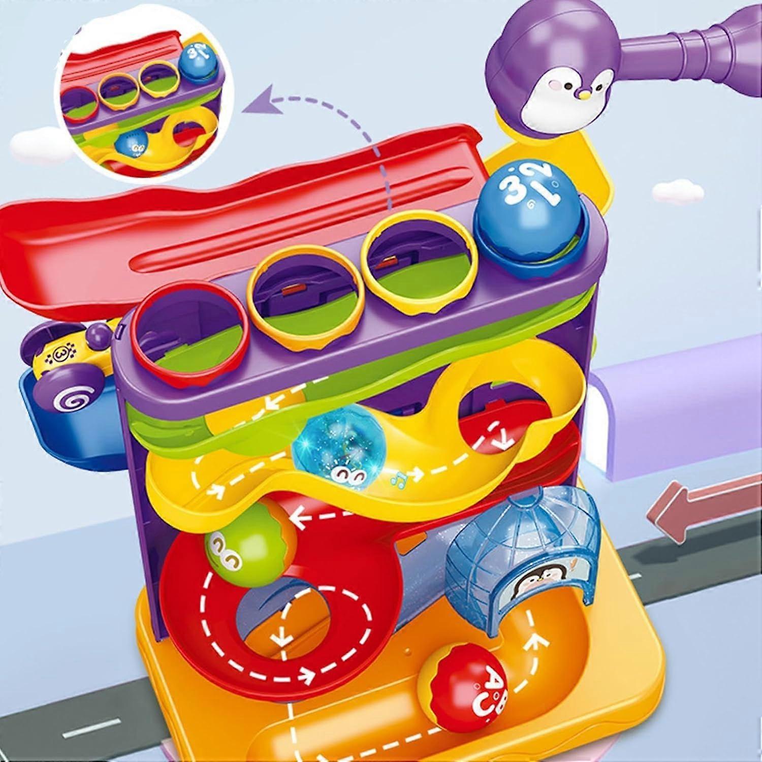 Ramp Racer2 in 1 Pound a Ball Toys & Ramp Track - Educational Early ...