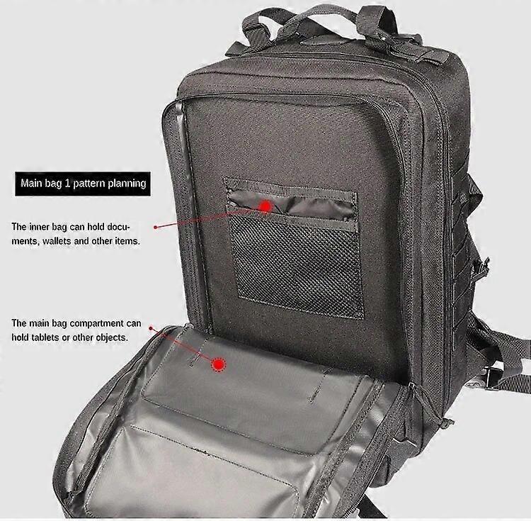 25L/50L Army Military Tactical Backpack Large Hiking Backpacks Bags ...