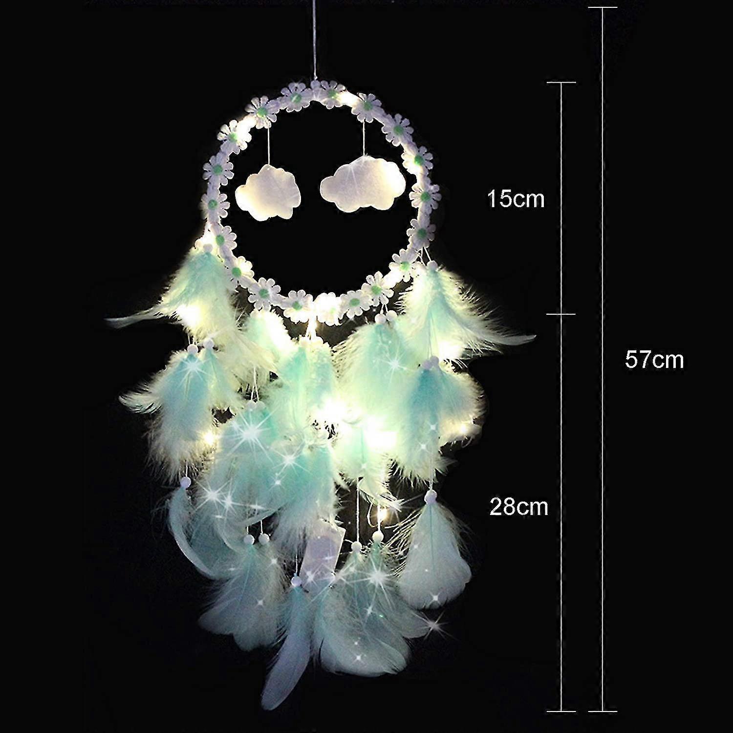 Handmade Dream Catcher, Dream Catcher With Led Lights, Dream Catcher ...