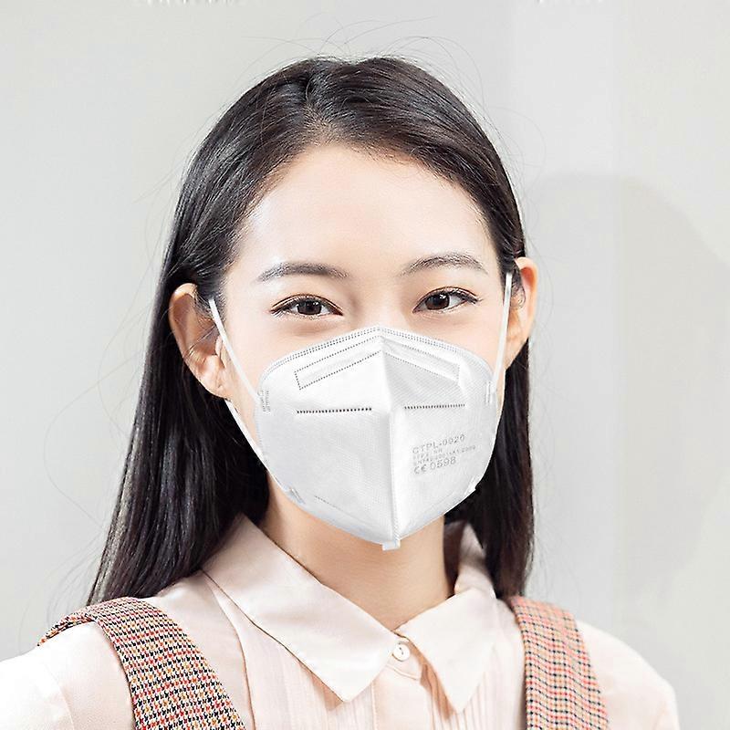 20x FFP2 mask respirator mask 5-layer dust masks hygienically individually packaged EN149:2001 ...