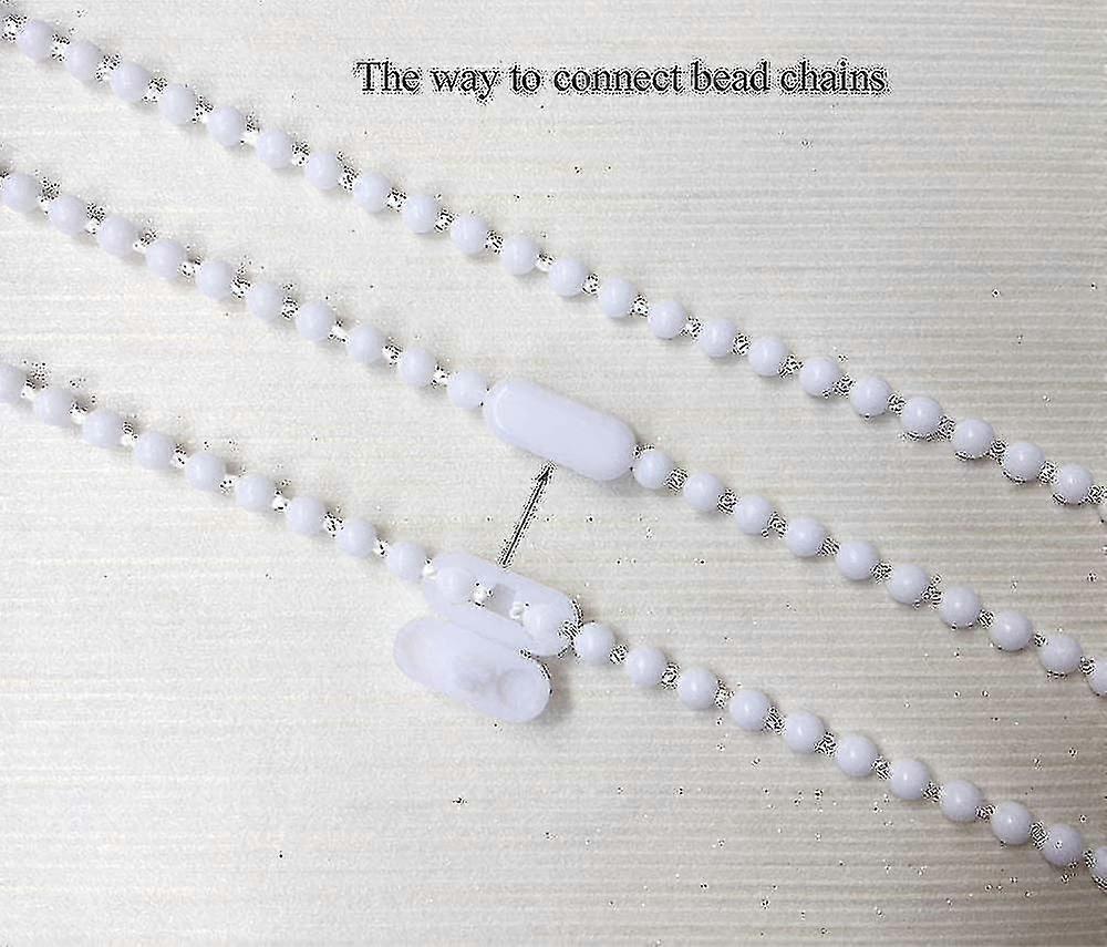 (10 Meters) With 10 Connectors For Roller Blind, Bead Chain Cord ...