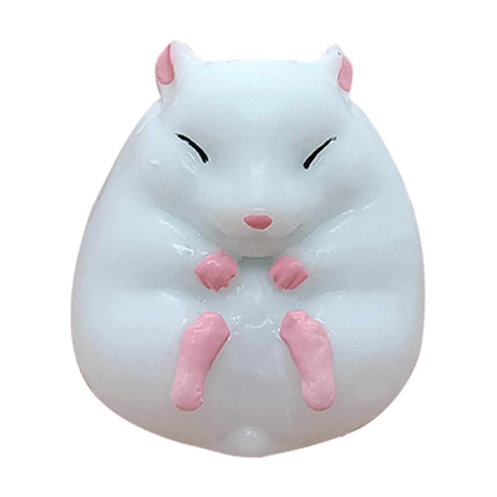 Popular Squeeze Toy Stretchy Hamster Stress Toy Hand Press Squeezable ...