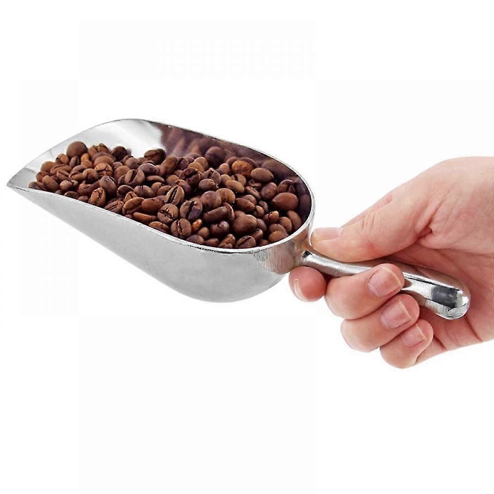 One-Piece Cast Aluminum Round Bottom Bar Ice Flour Utility Scoop, Multi ...