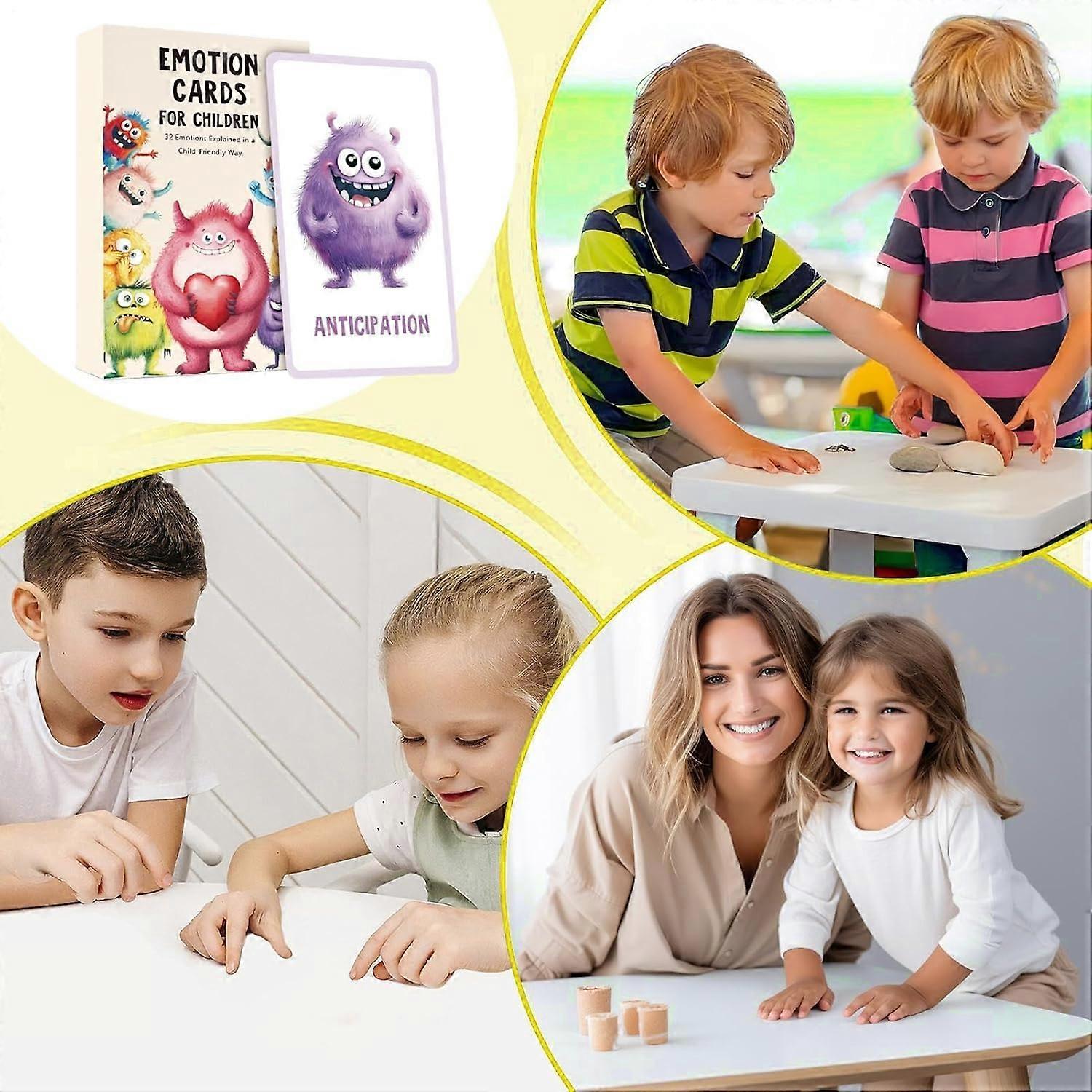 Emotion Cards for Kids | Realistic Emotion Cards for Toddlers | Empathy ...