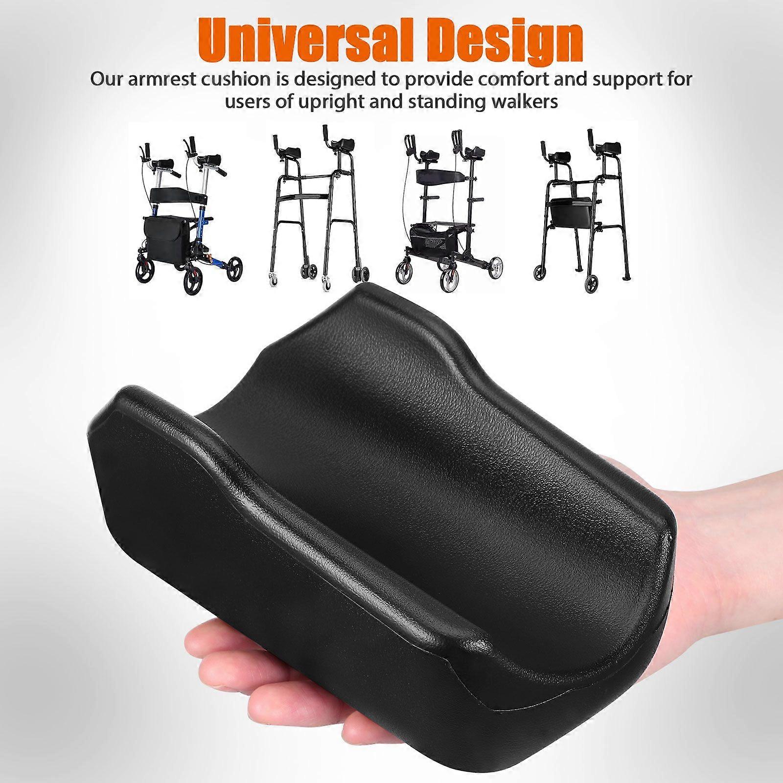Rollator Armrest Pad Upright Walker Elbow Pad Soft Forearm Pad Senior ...