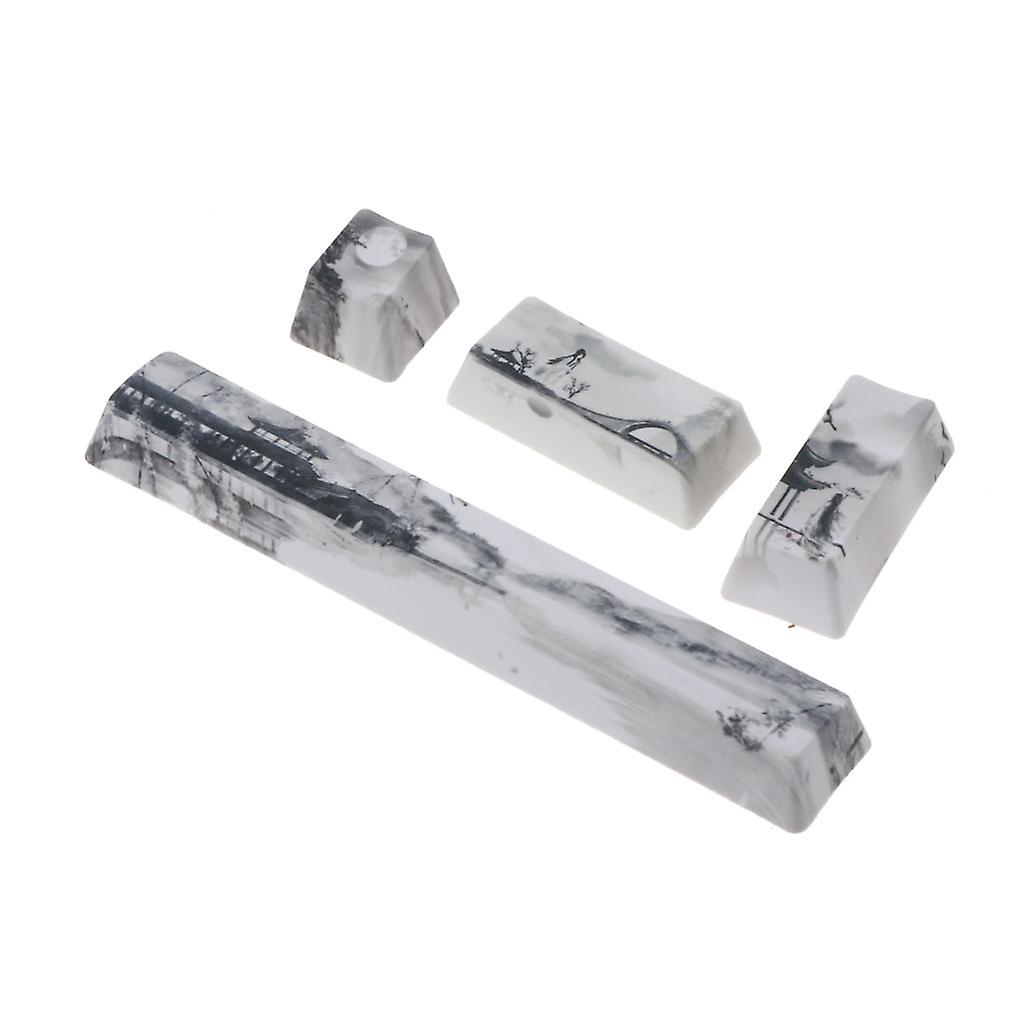 Pbt Five Sides Dye-subbed Spacebar Keycaps Replace For Creative ...