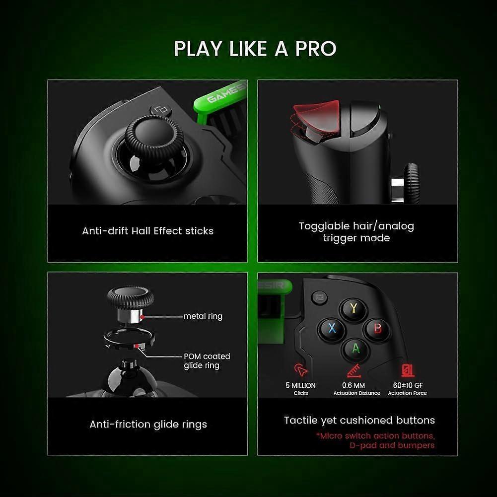 Gamesir X4 Aileron Wireless Controller for XBOX, Android & PC Bluetooth ...