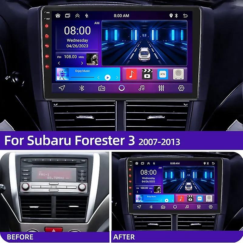 Android Carplay Car Radio for Subaru Forester 3 SH For Subaru Impreza ...