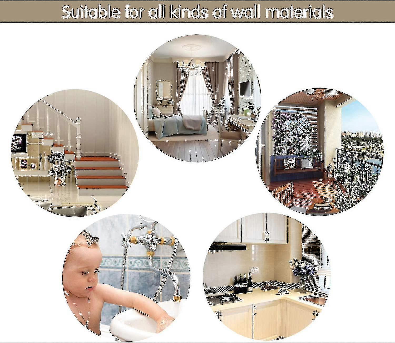 4pcs Snap Fasteners For Stair Gates And Gates Baby Gate M10 Baby Safety ...