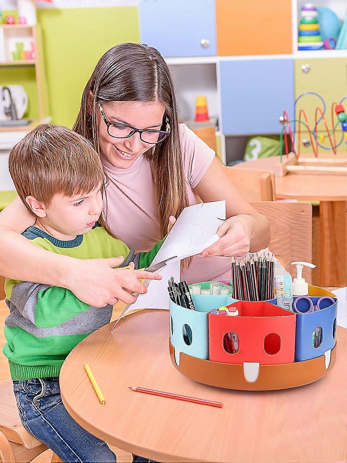Office School Supplies for Kids Desk Organizers and Storage Homeschool ...