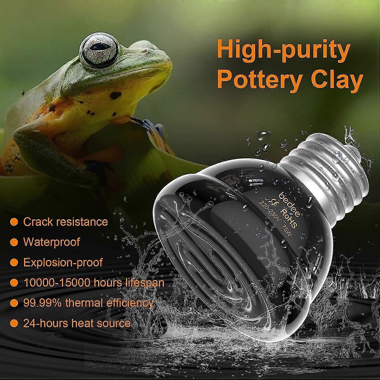 Heat Lamp, Heat Bulb, Chick Heat Lamp, Infrared Heat Lamp, 75w Ceramic ...