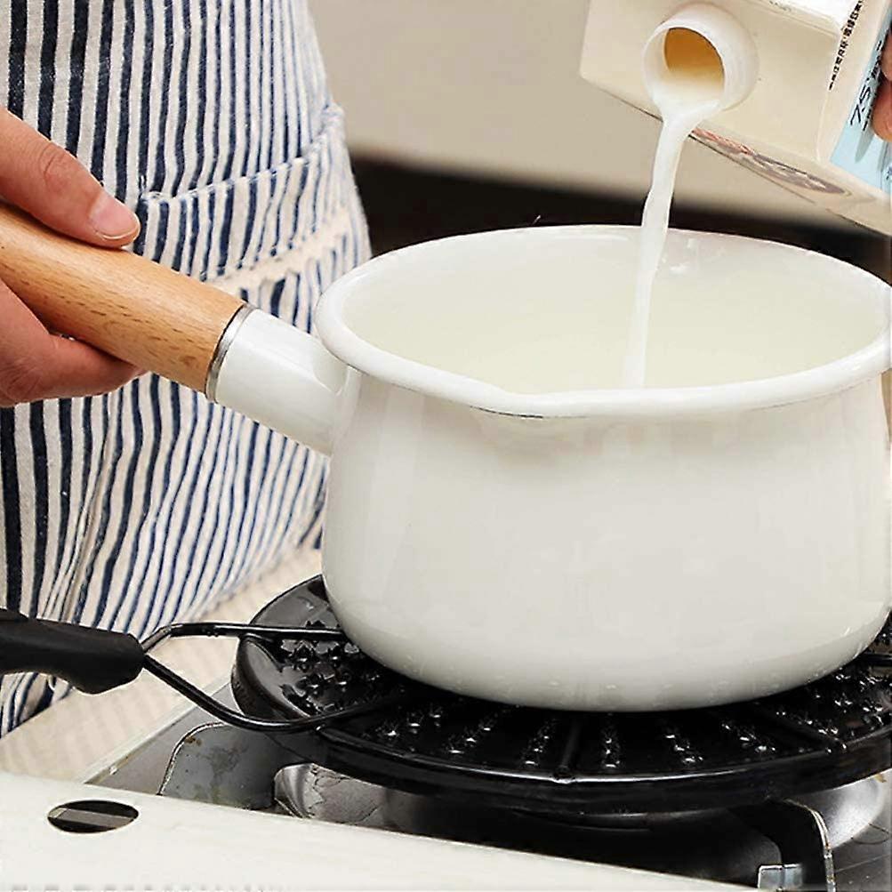 PIAO Heat Diffuser Plate Flame Reducer Enamel Flame Guard Simmer Ring ...