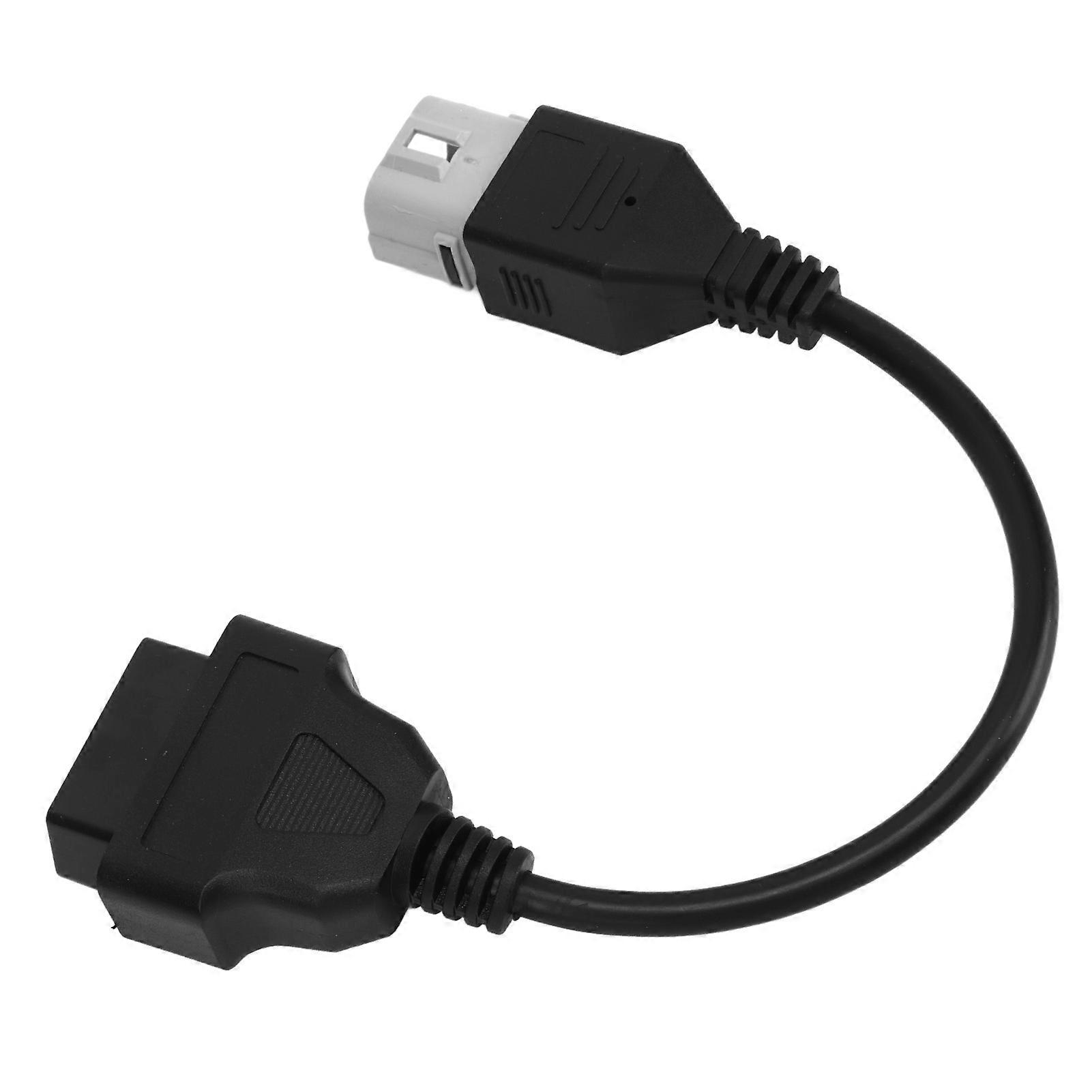 OBD2 Cable 6pin OBDII Test Diagnostic Connector Adapter Cable ...