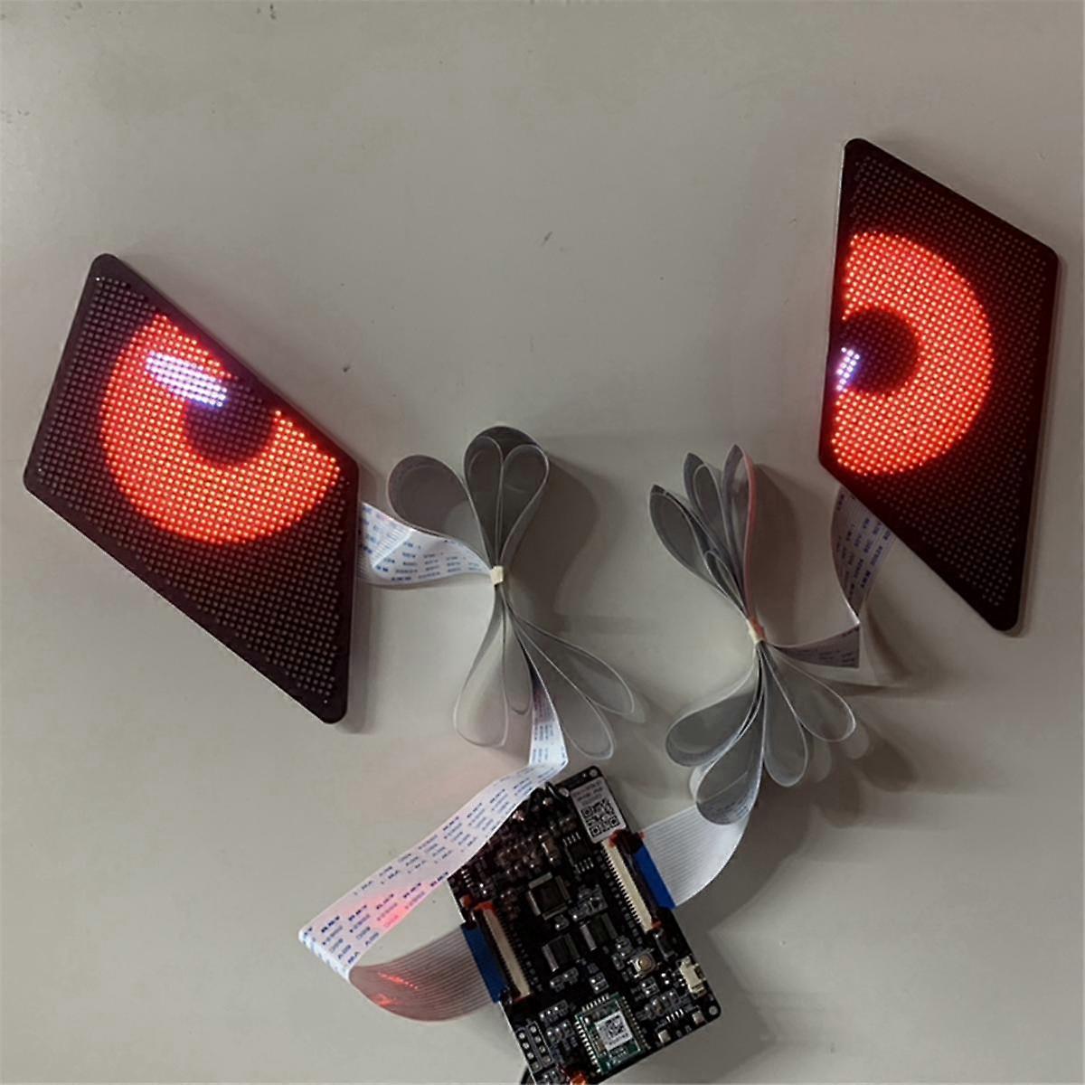 12V Devil'S Eyes LED Display Panel Eyes Winking Screen APP Programmable ...