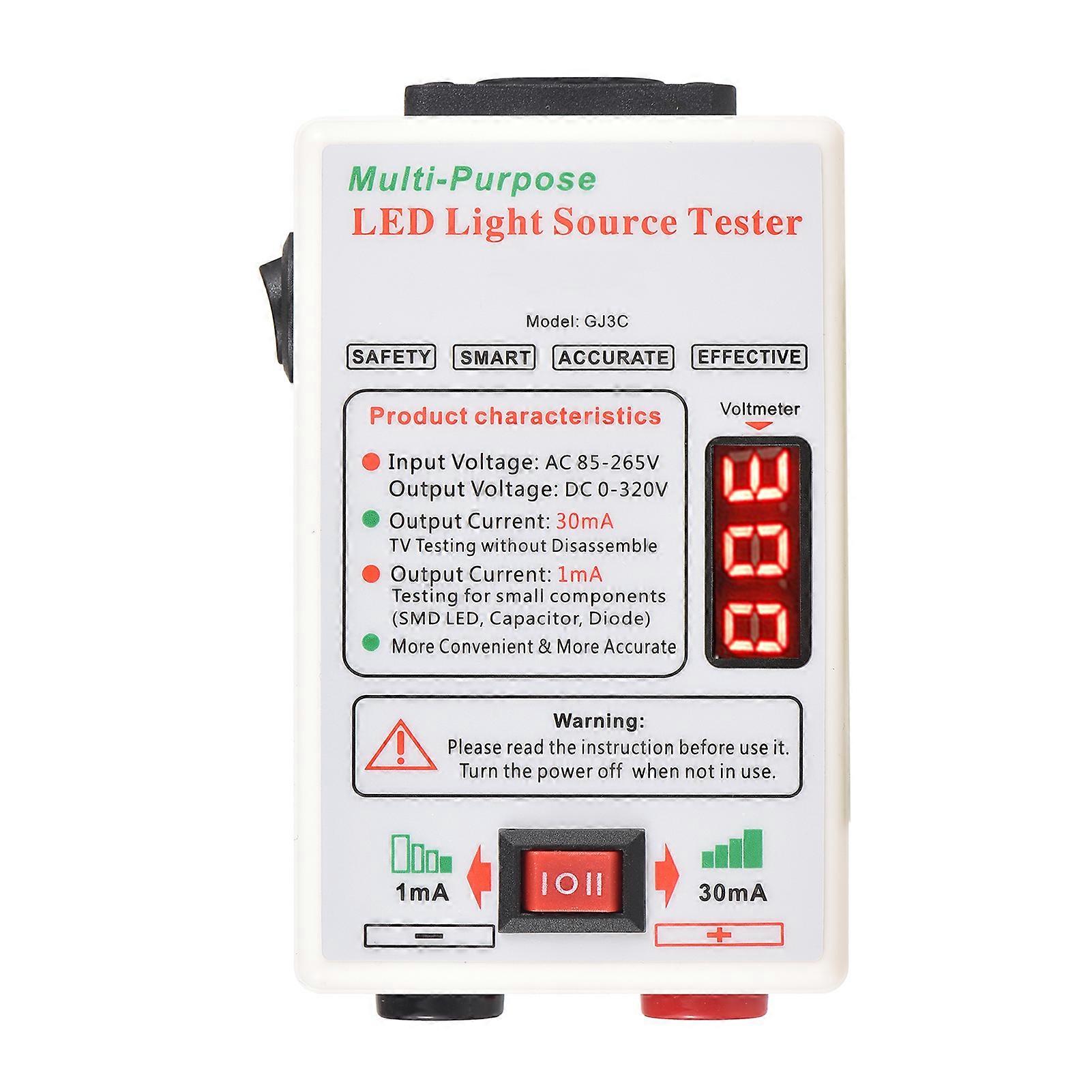 Voltage Test 1mA/30mA Convertible LED Backlight Tester Screen LED LCD ...