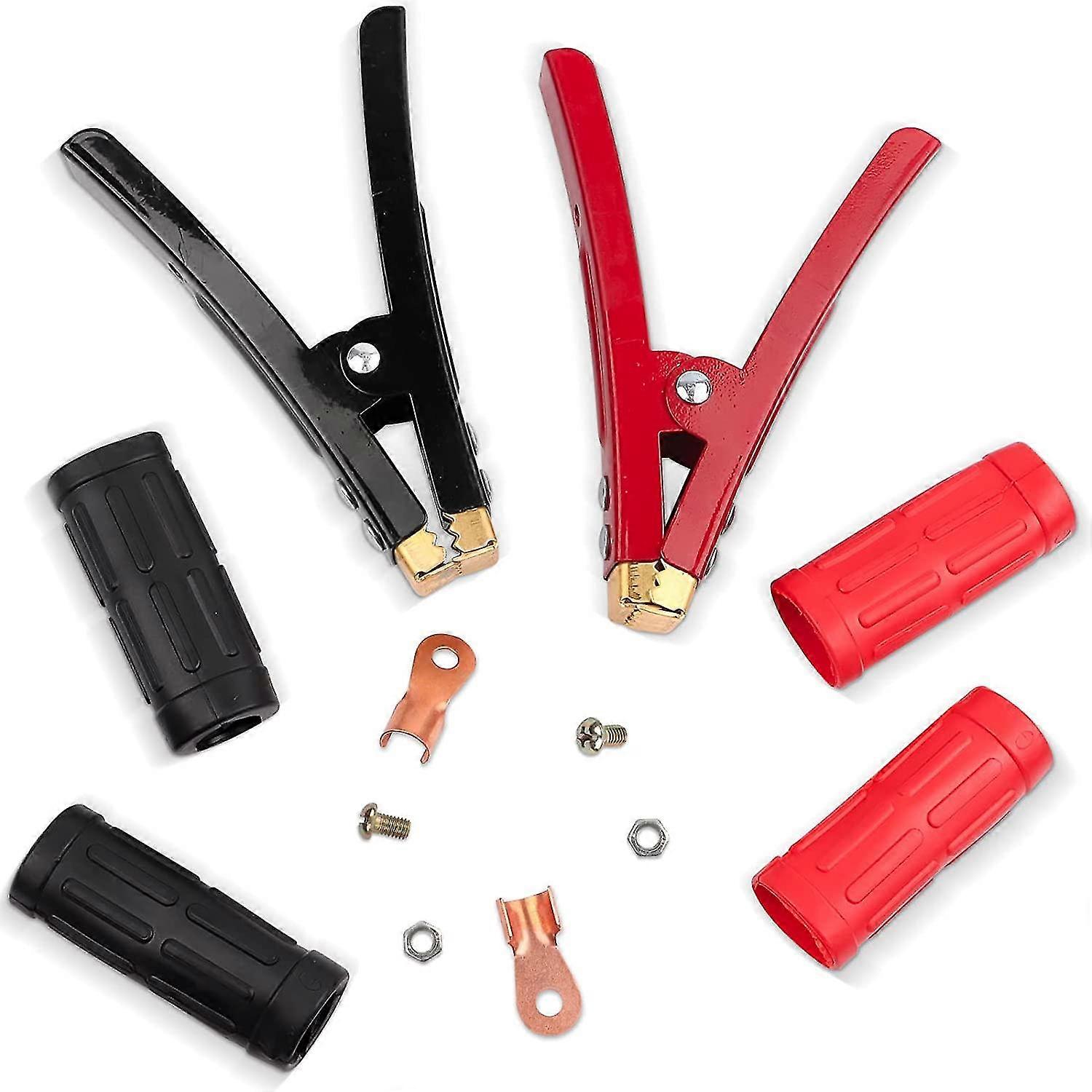 Pack Of 2 Alligator Clips Large 6.3 Inch Crocodile Clips Car Battery ...