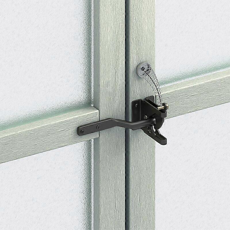 Garden Gate Latch, Automatic Gravity Latch - Spring Iron Gate Lock ...