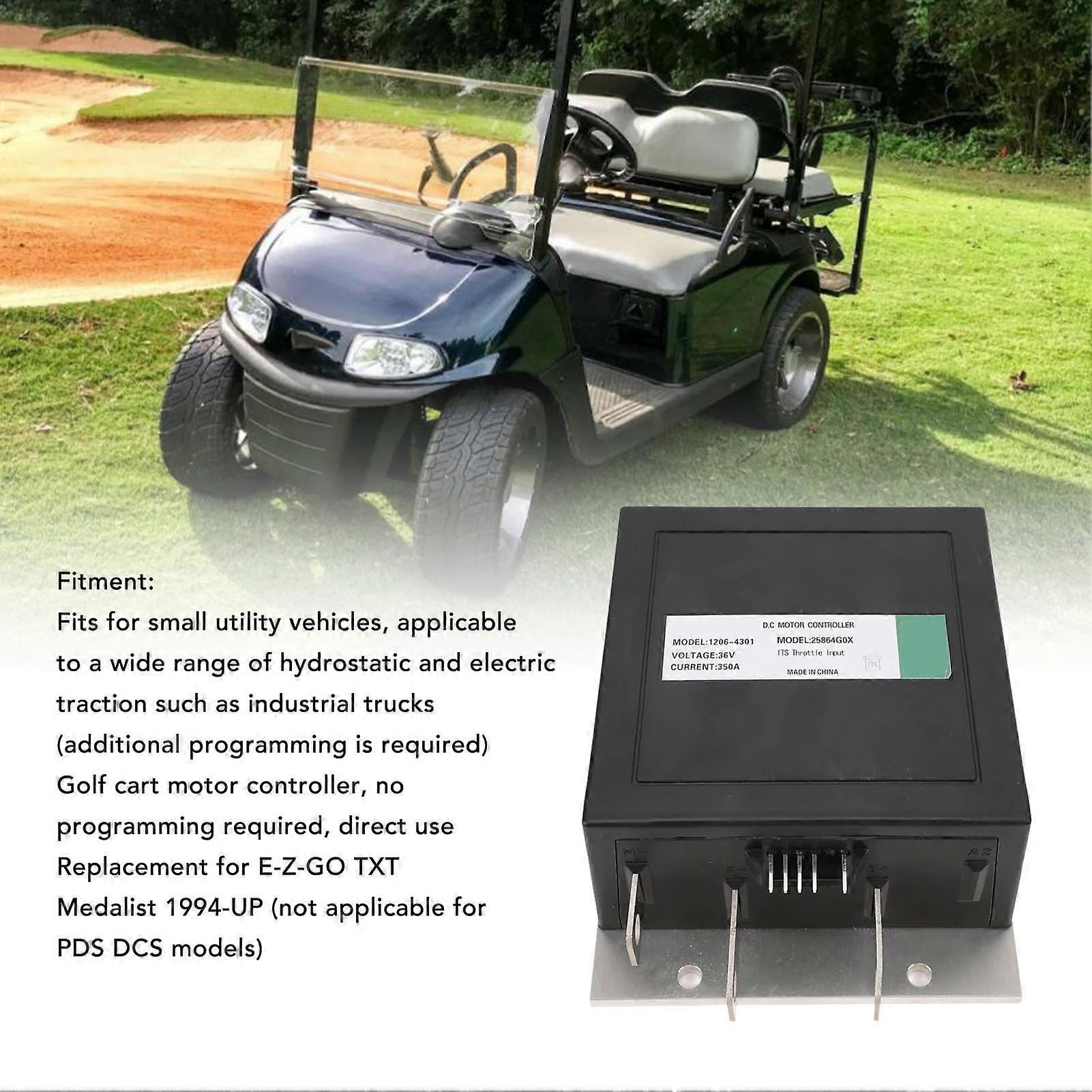 Golf Cart Motor Controller 12064301 5 Pin Speed Controller 36V 350A ...
