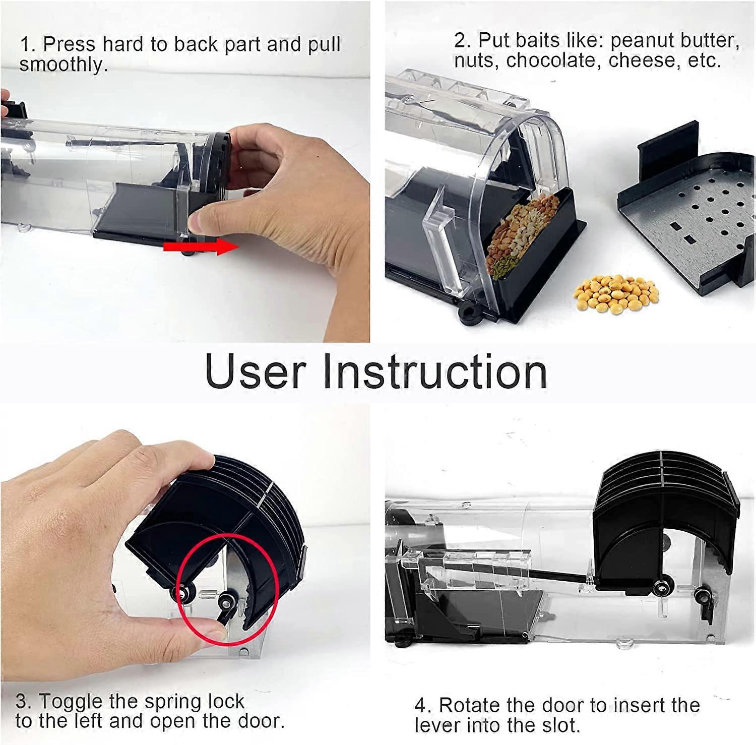 Indoor mouse traps, mouse traps that don't kill mice right away, rodent ...