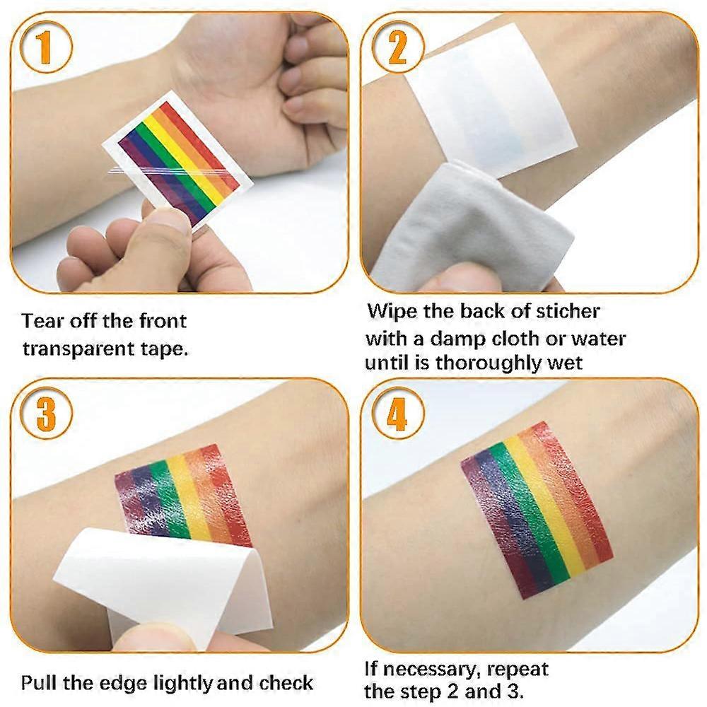 Whaline 318 PCS Rainbow Gay Pride Set 30 Small LGBT Handheld Stick ...