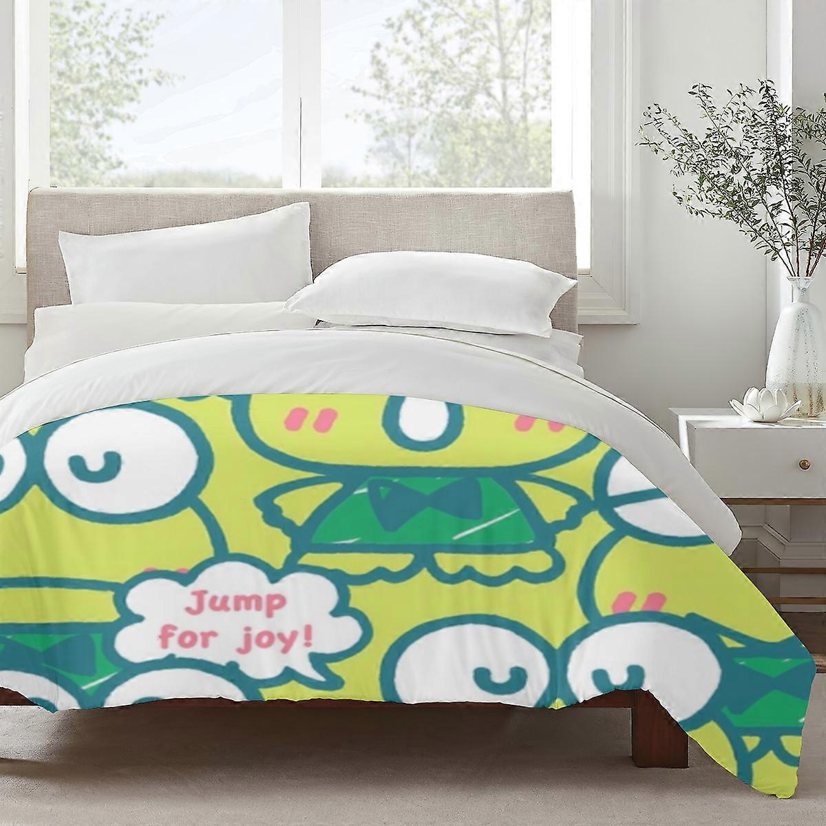 Bedding set XU148 KEROKERO KEROPPI Bedding Sets Bed Cartoon Duvet Cover ...