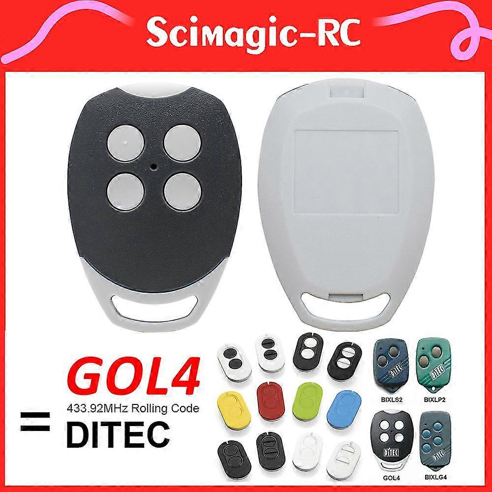 Ditec Entrematic Zen 2/ Zen 4 Gol4 Garage Remote Control Compatible ...