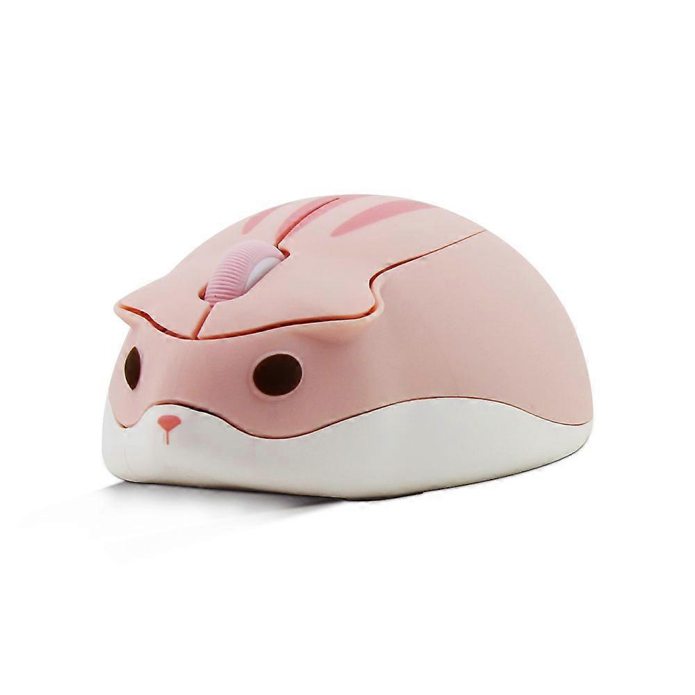 Optical Wireless Computer Mouse Cute Cartoon Anime Hamster Shape USB ...