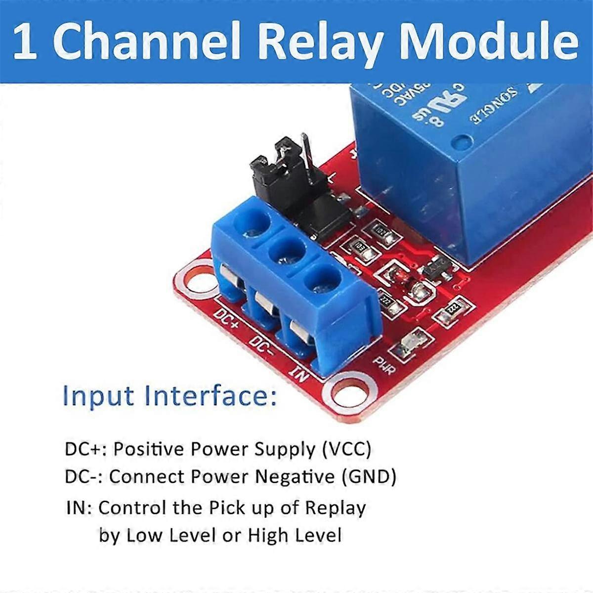 10pcs Relay Module DC 12V Relay Board 1 Channel with Optocoupler ...