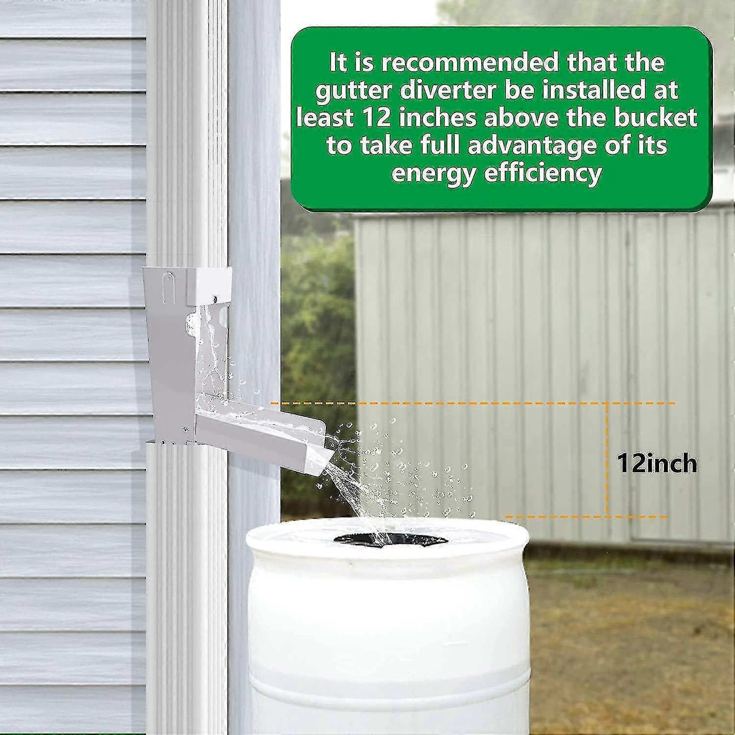 Rainwater Collection System, Rain Barrel Diverter Catching Collection ...