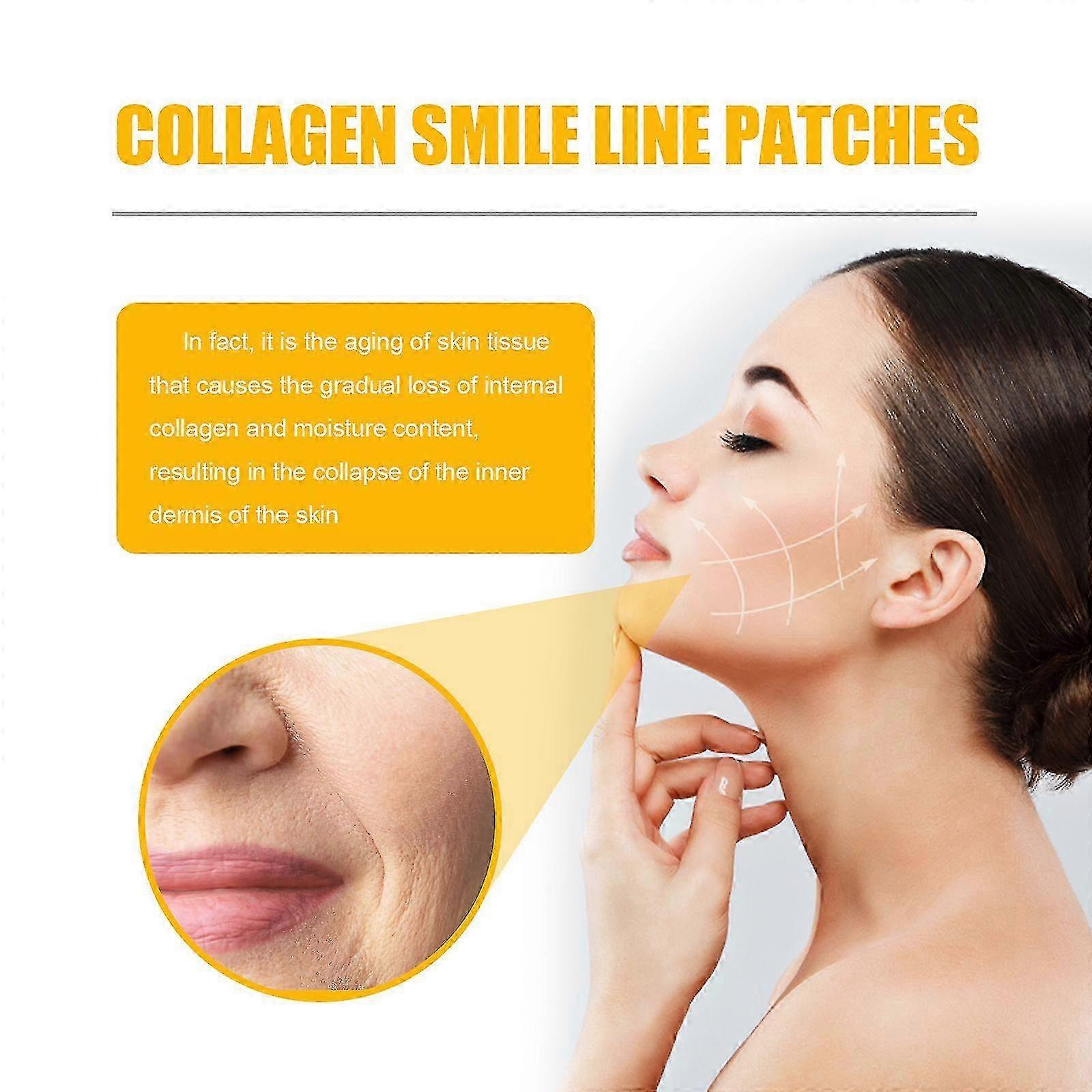 Jaysuing Collagen Smile Line Patch Lifts Facial Smile Lines Anti ...
