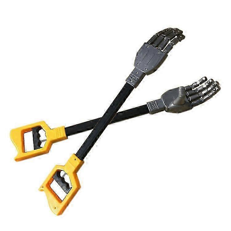 Plastic Robot Claw Hand Grabber Grabbing Stick Kid Boy Toy Hand Wrist ...