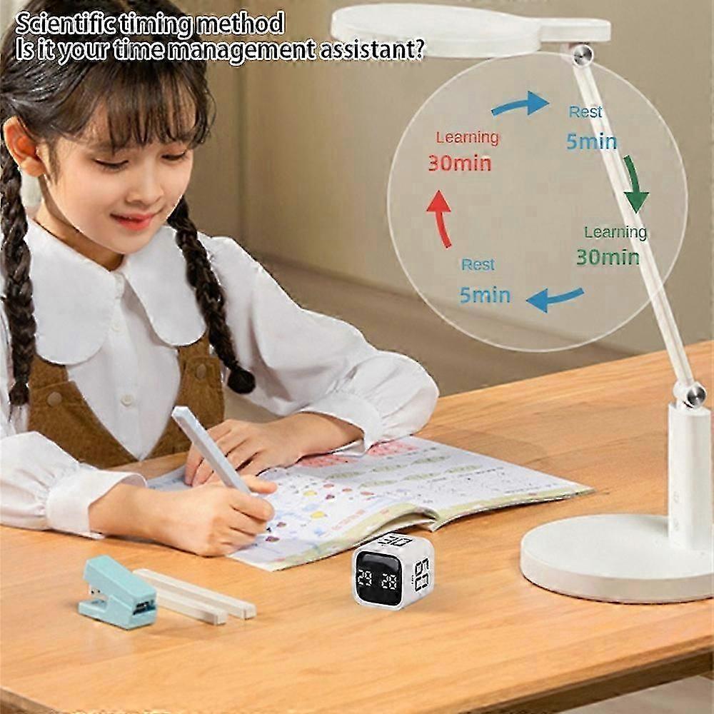 Gravity Sensor Flipping LED Display 4 Preset Time Dual Modes Countdown Cooking Study Mini ...