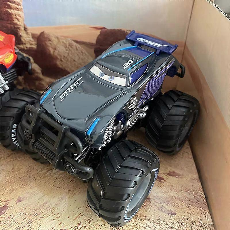 Disney Pixar Cars Toy Set with Lightning McQueen Jackson Storm Mack ...