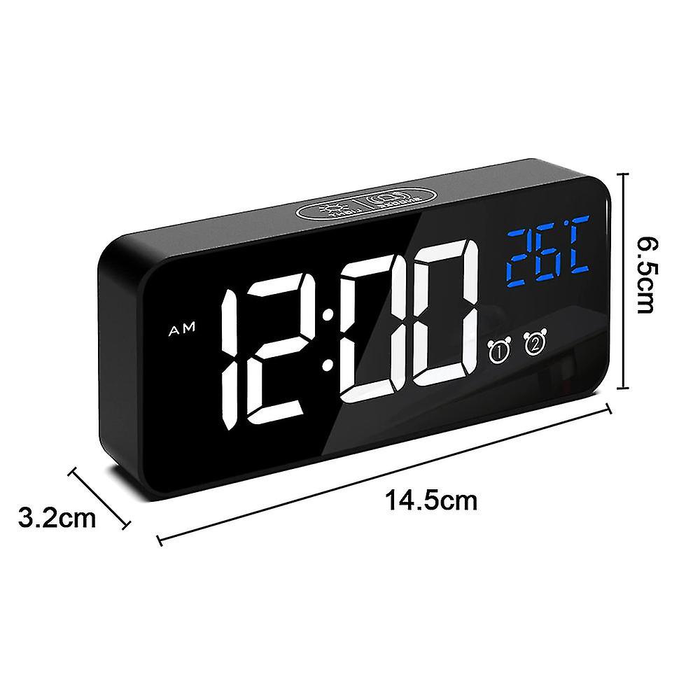 Large Digital Alarm Clock For Visually Impaired - Big Electric Clock ...
