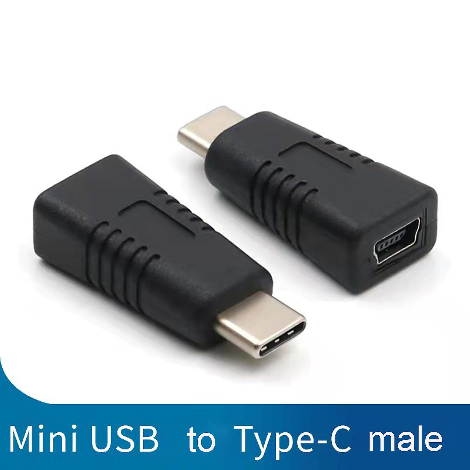 Portable Converter for Phone Tablet Mini USB Female to Type C Male ...